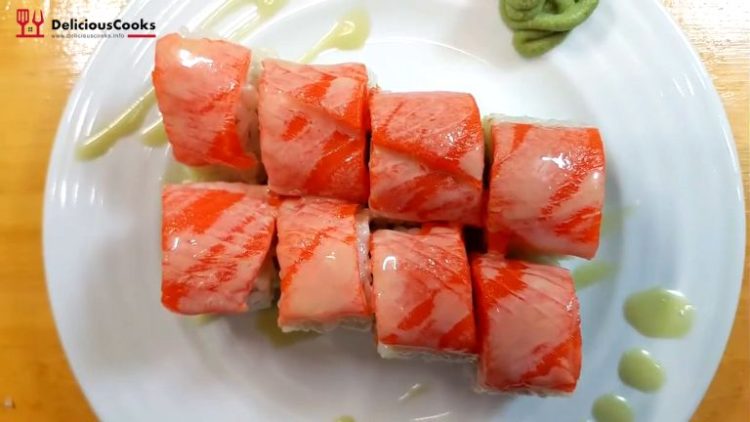 Alaska Roll Sushi Recipe - Delicious Cooks