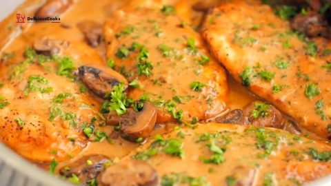 Cheesecake Factory Chicken Marsala Recipe - Delicious Cooks