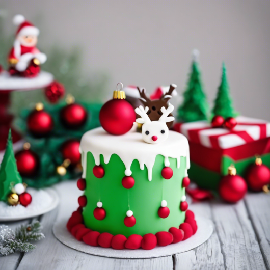 Christmas Cake Decor: Inspiring 30+ Ideas to Make Your Holiday Cakes ...
